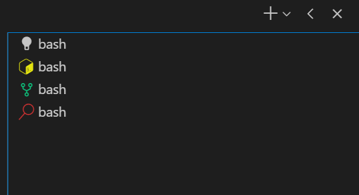 Assign unique/random color/icon to terminal tab on creation · Issue ...
