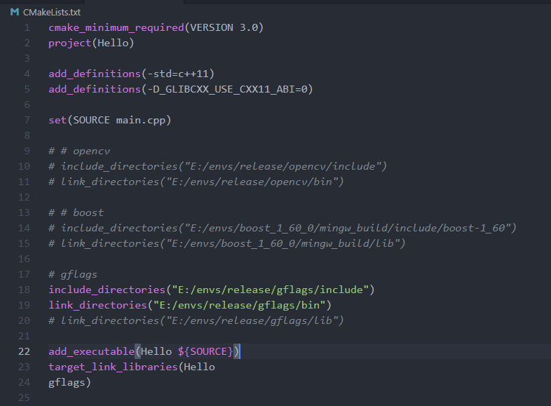 Windows + MinGW, when run "make", occur: "undefined reference to `google::FlagRegisterer ...