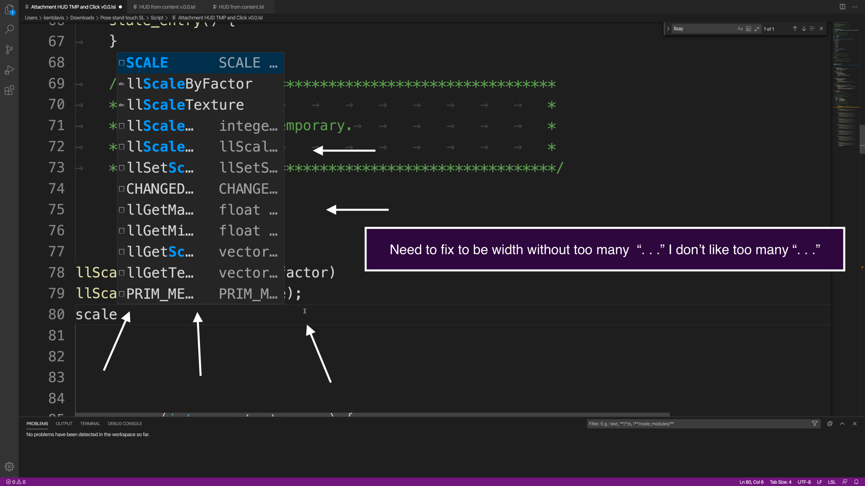 Width text see picture · Issue #98397 · microsoft/vscode · GitHub