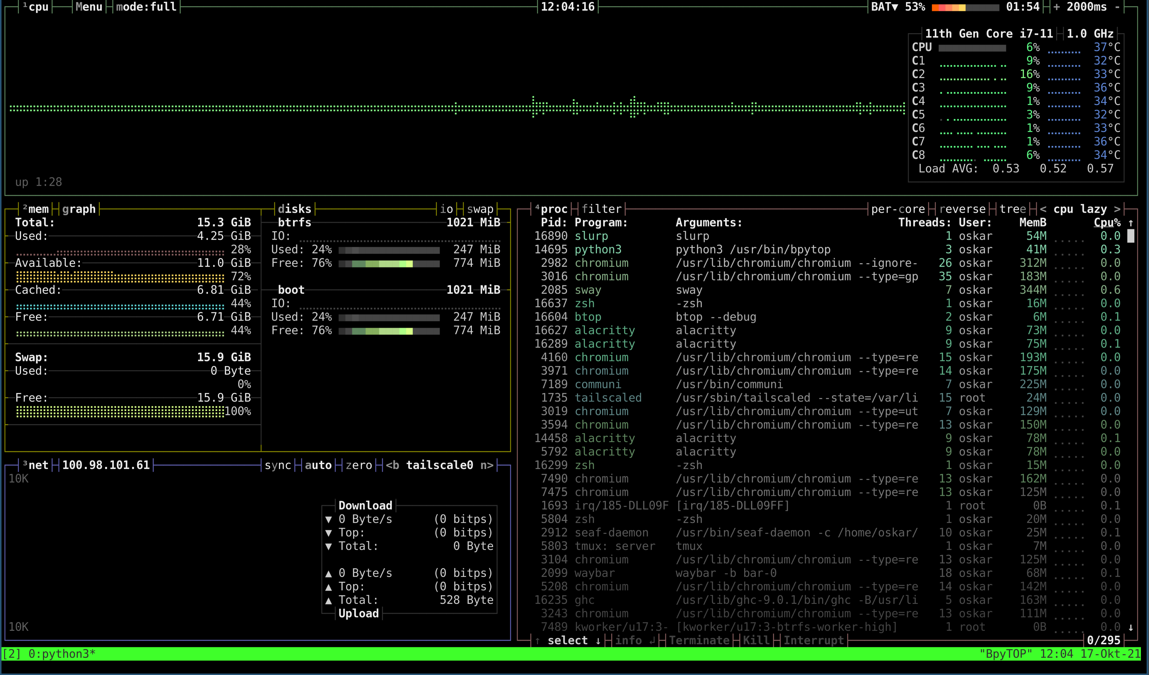 [BUG] battery monitoring not working · Issue #94 · aristocratos/btop · GitHub
