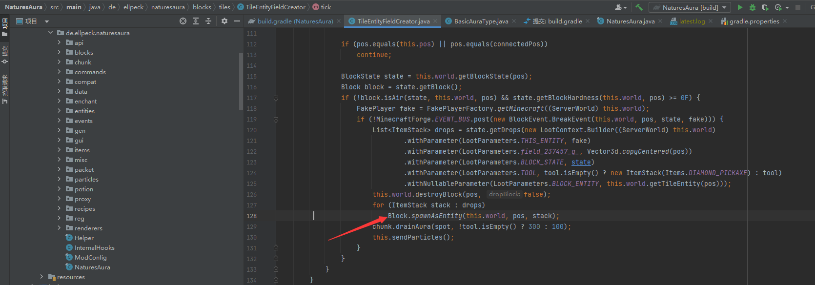 [1.16.5] worldIn.getGameRules().getBoolean(GameRules.DO_TILE_DROPS),永远为false · Issue #912 ...