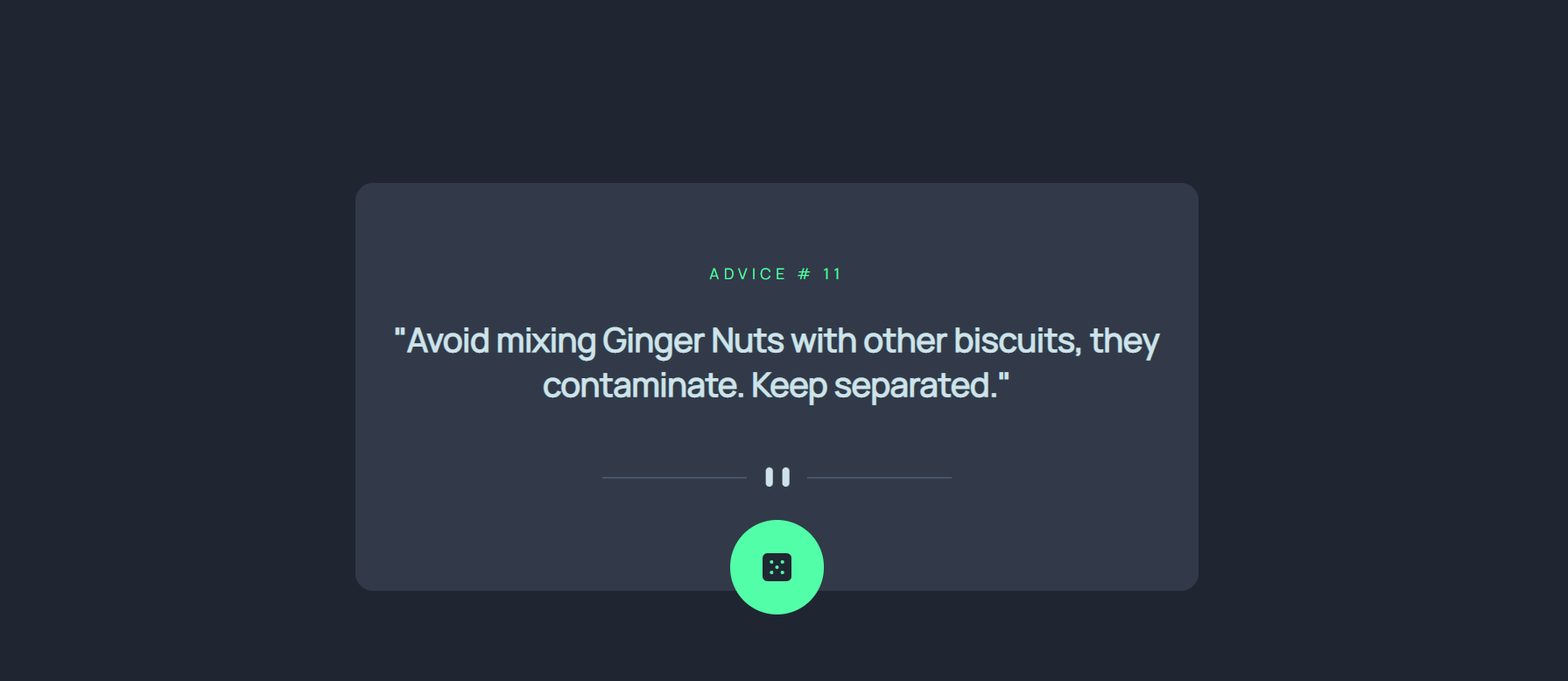 Github Hellen17 Advice Generator Frontend Mentor Challenge Advice