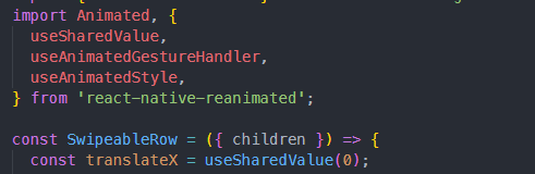 useSharedValue is undefined · Issue #1490 · software-mansion/react-native-reanimated · GitHub