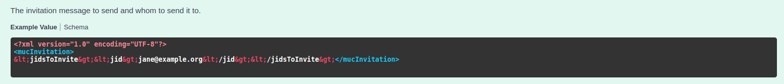 Example of MUC invite contains escaped characters · Issue #148 · igniterealtime/openfire-restAPI ...