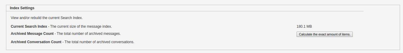 Poor performance of archive settings admin console page · Issue #74 · igniterealtime/openfire ...