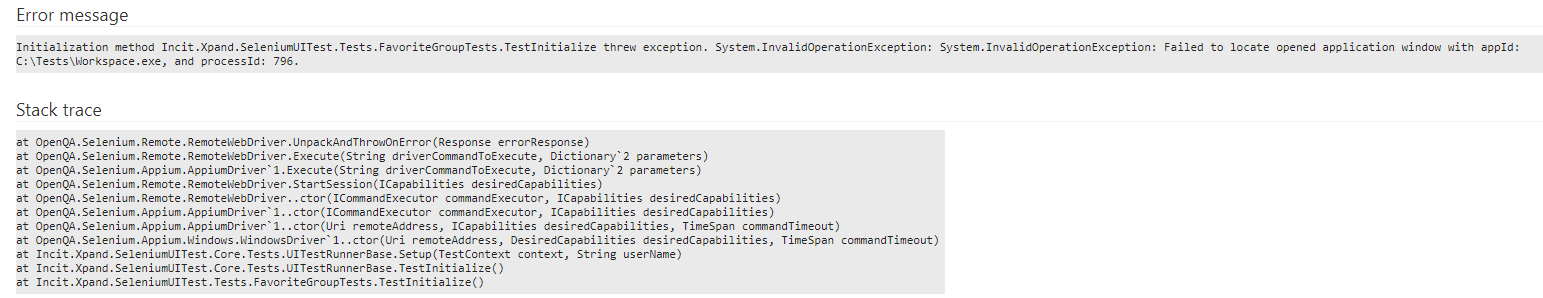 DesiredCapabilities run application in Session ID = 0 · Issue #493 · microsoft/WinAppDriver · GitHub