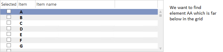 Not possible to set focus on items in grid with scroll · Issue #548 ...