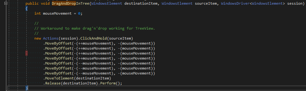 Specific draganddrop not working · Issue #917 · microsoft/WinAppDriver ...