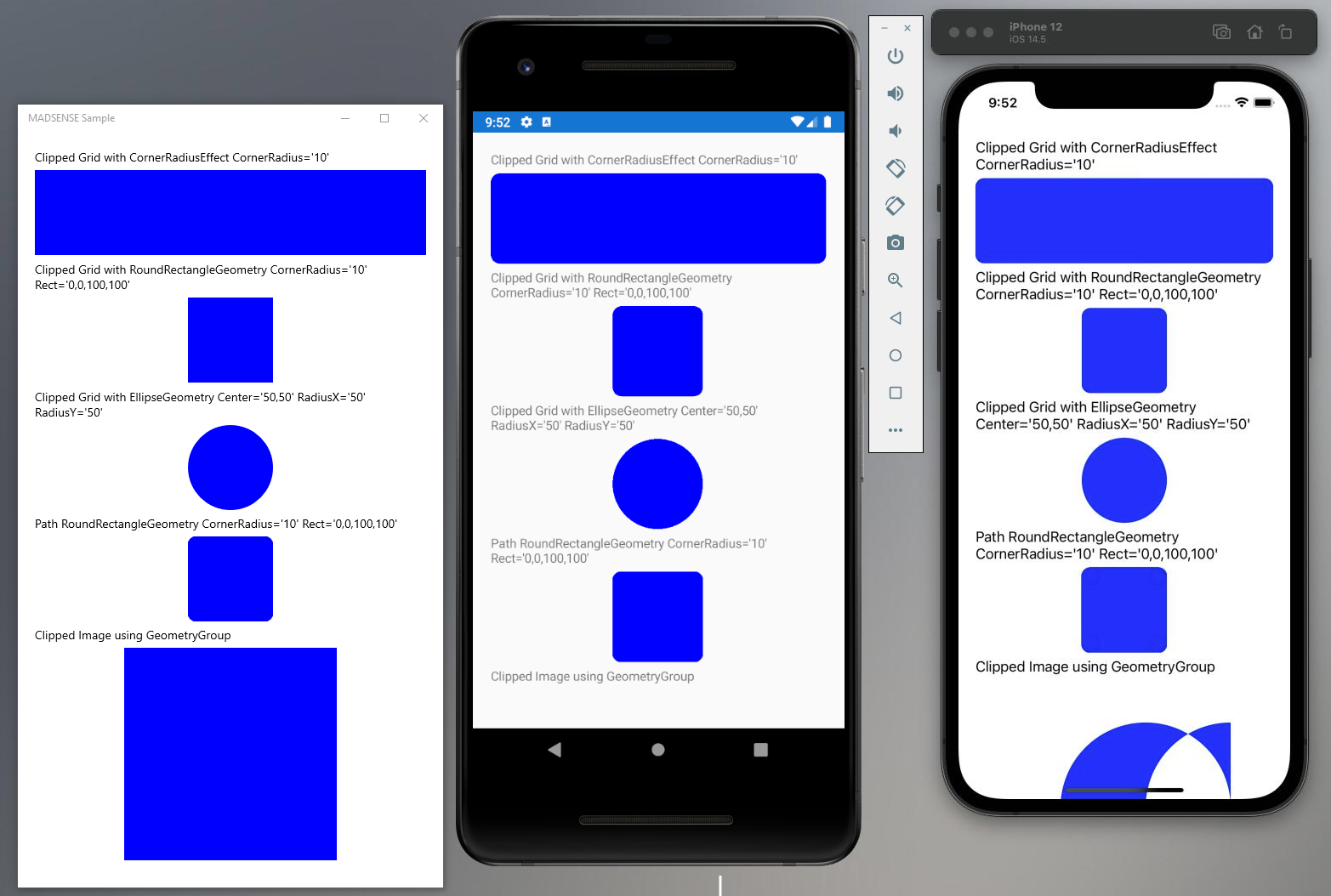 [bug] Clip With Geometrygroup Or Roundrectanglegeometry Not Working On Uwp · Issue 14275