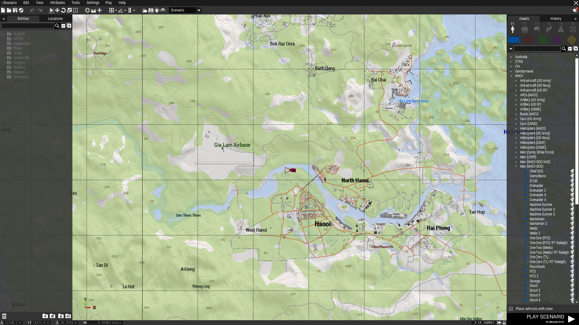 Craters bugging on North side of Hanoi · Issue #175 · Savage-Game-Design/Mike-Force · GitHub