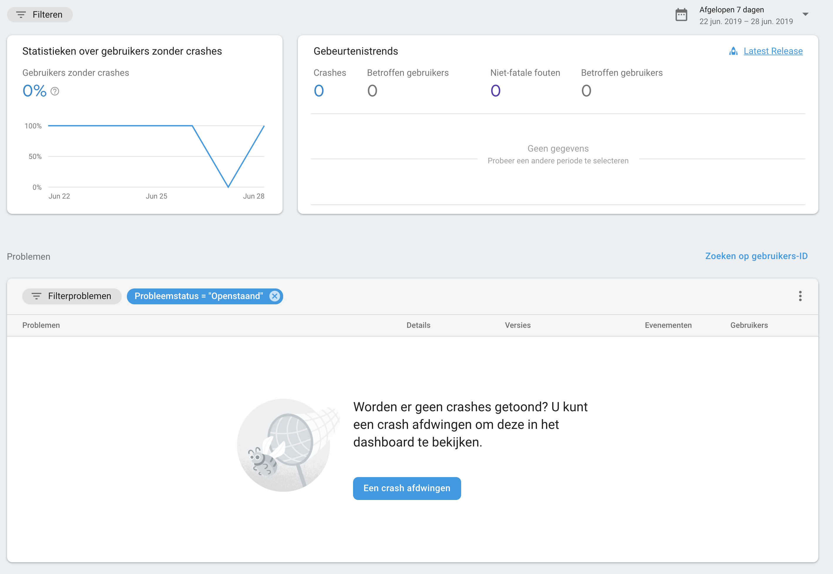 Either The Crashlytics Plugin Doesnt Work Or The Instruction Is Wrong · Issue 30913 · Flutter
