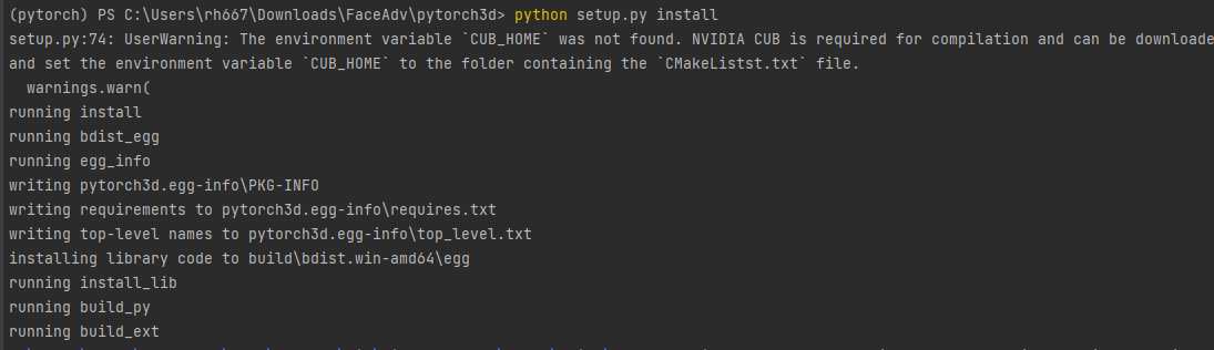 Facing Issues While Trying To Install Pytorch3d In Windows · Issue 4326