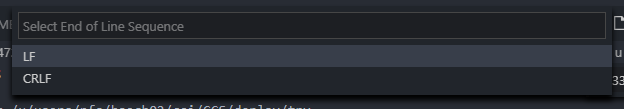 Default to LF (vs CRLF) when editing USS files · Issue #187 · zowe/zowe-explorer-vscode · GitHub