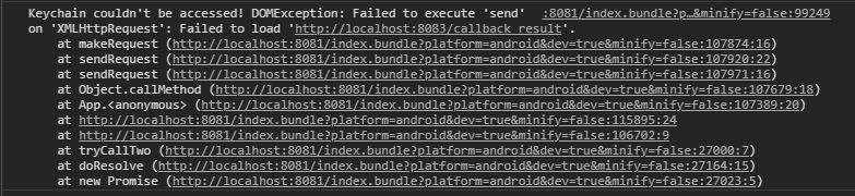 Failed to execute 'send' on 'XMLHttpRequest' with REALM 10.1.2 · Issue #3486 · realm/realm-js ...