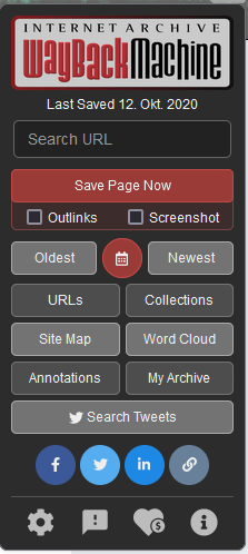 Clicking on the "Save Page Now" button does nothing at all · Issue #983 · internetarchive ...