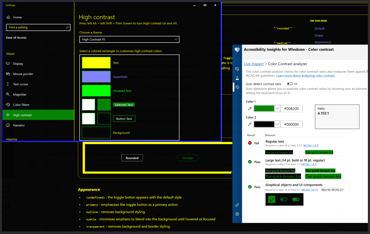 [Bug]: V9 Buttons in High Contrast do not meet contrast on hover · Issue #23340 · microsoft ...