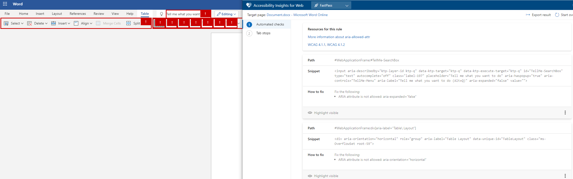 Incorrect Bug Aria Attribute Is Not Allowed Aria Orientation 5156
