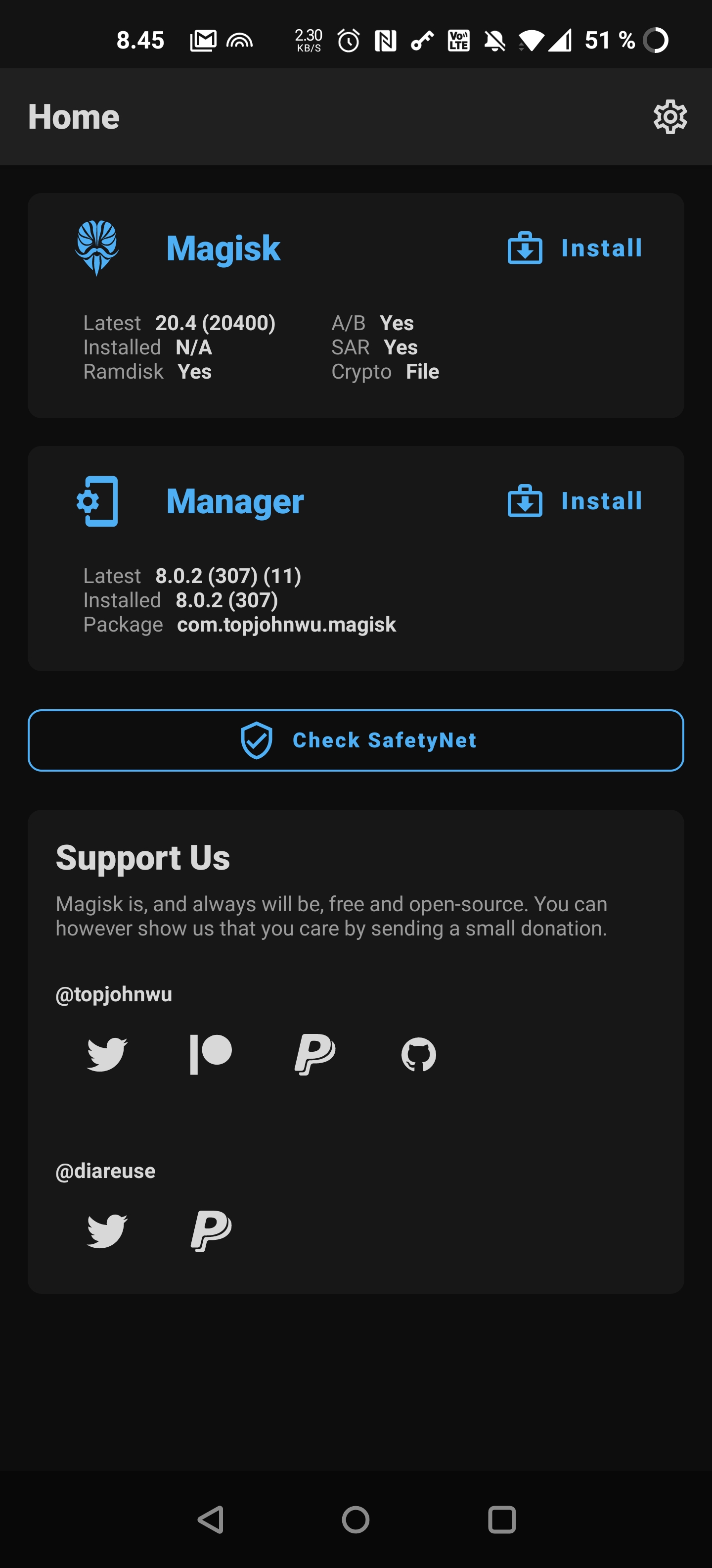Problems with new Design · Issue #3249 · topjohnwu/Magisk · GitHub
