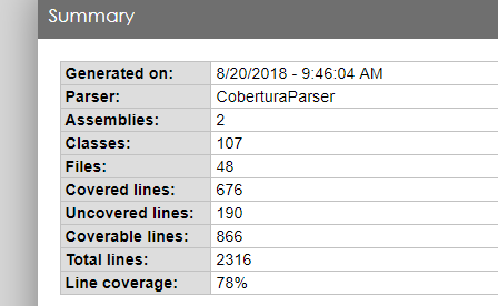 consumed cobertura file does not match produced cobertura file · Issue ...