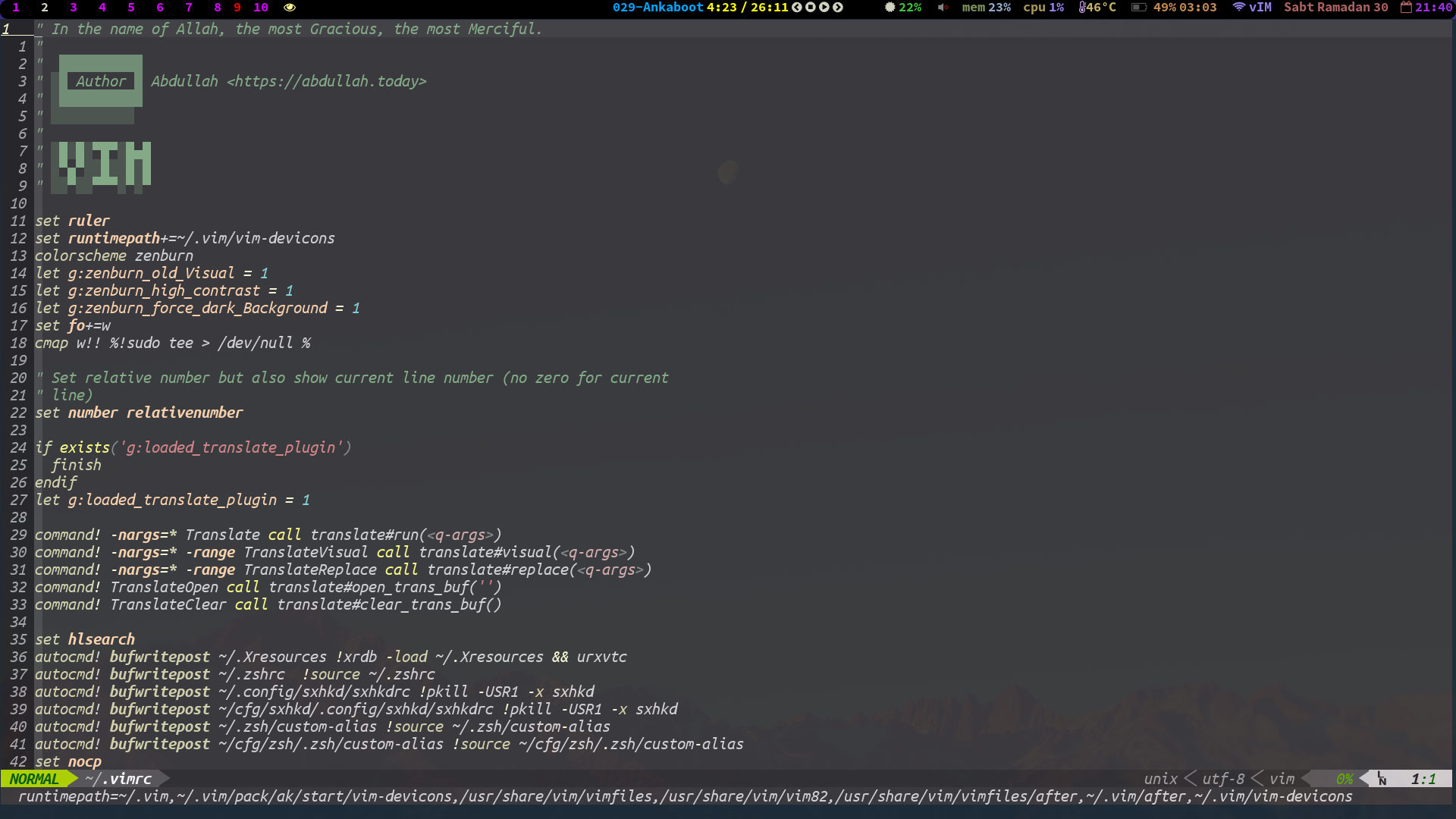 doesn't work in vim without a plug manager · Issue #323 · ryanoasis/vim-devicons · GitHub