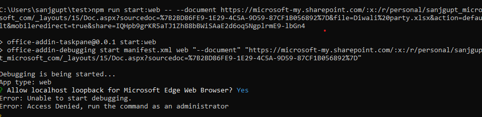 Error in web command · Issue #3415 · OfficeDev/office-js-docs-pr · GitHub
