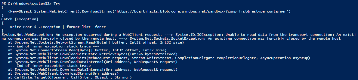 Get-BCArtifactUrl error on windows 11 · Issue #2315 · microsoft/navcontainerhelper · GitHub