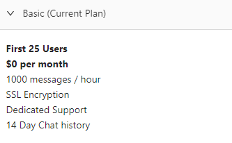 on the website it shows a free plan but there is no free plan · Issue #146 · chatengine-io/react ...