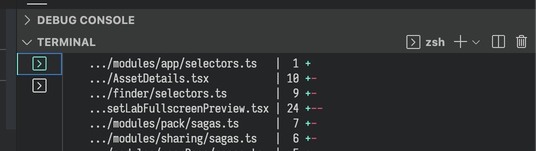 Horizontal tab bar for terminal in right side bar · Issue #164806 ...