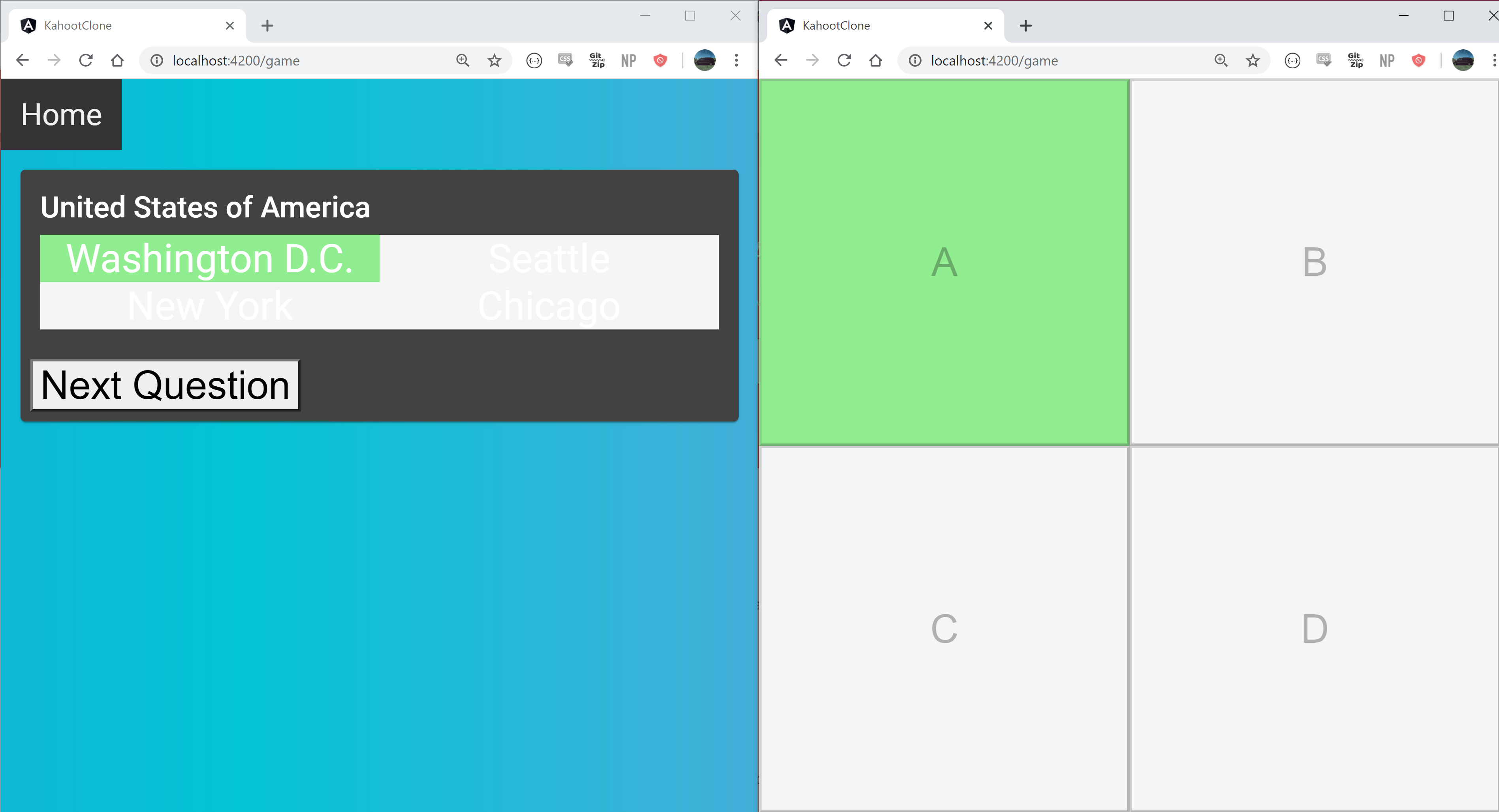 GitHub - PatrickTelfer/multiplayerquiz: Multiplayer Quiz game made with ...