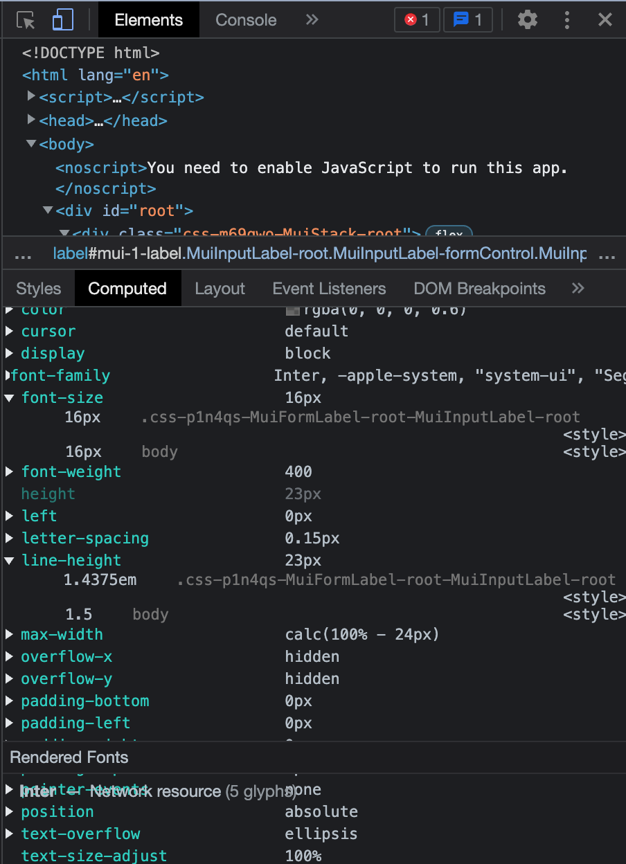 Chrome DevTool Rendered Fonts Display · Issue #3527 · GoogleChrome/developer.chrome.com · GitHub
