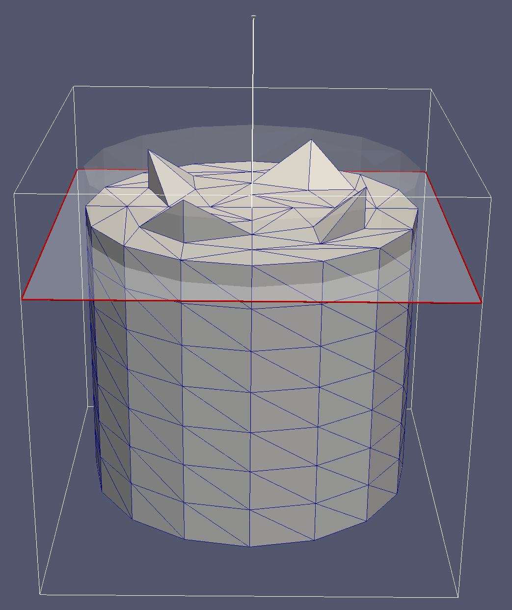 Improve tetrahedral mesh connectivity for cylinders and boxes. · Issue ...