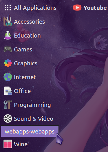 Removing Webapp manager leaves strange Menu entry · Issue #196 · linuxmint/webapp-manager · GitHub