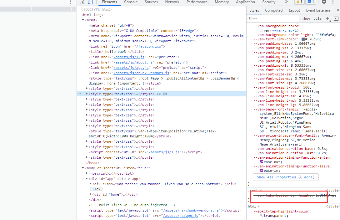 Tabbar 标签栏 样式覆盖没生效 · Issue 9286 · Youzanvant · Github 