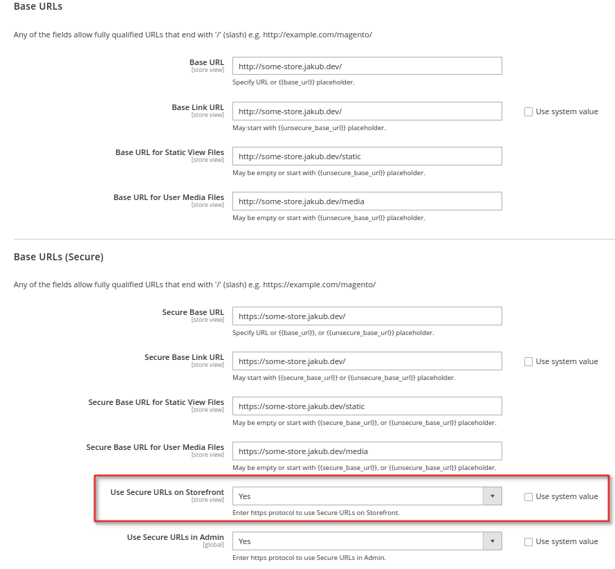 Unsecured URLs returned for product images · Issue #35192 · magento ...