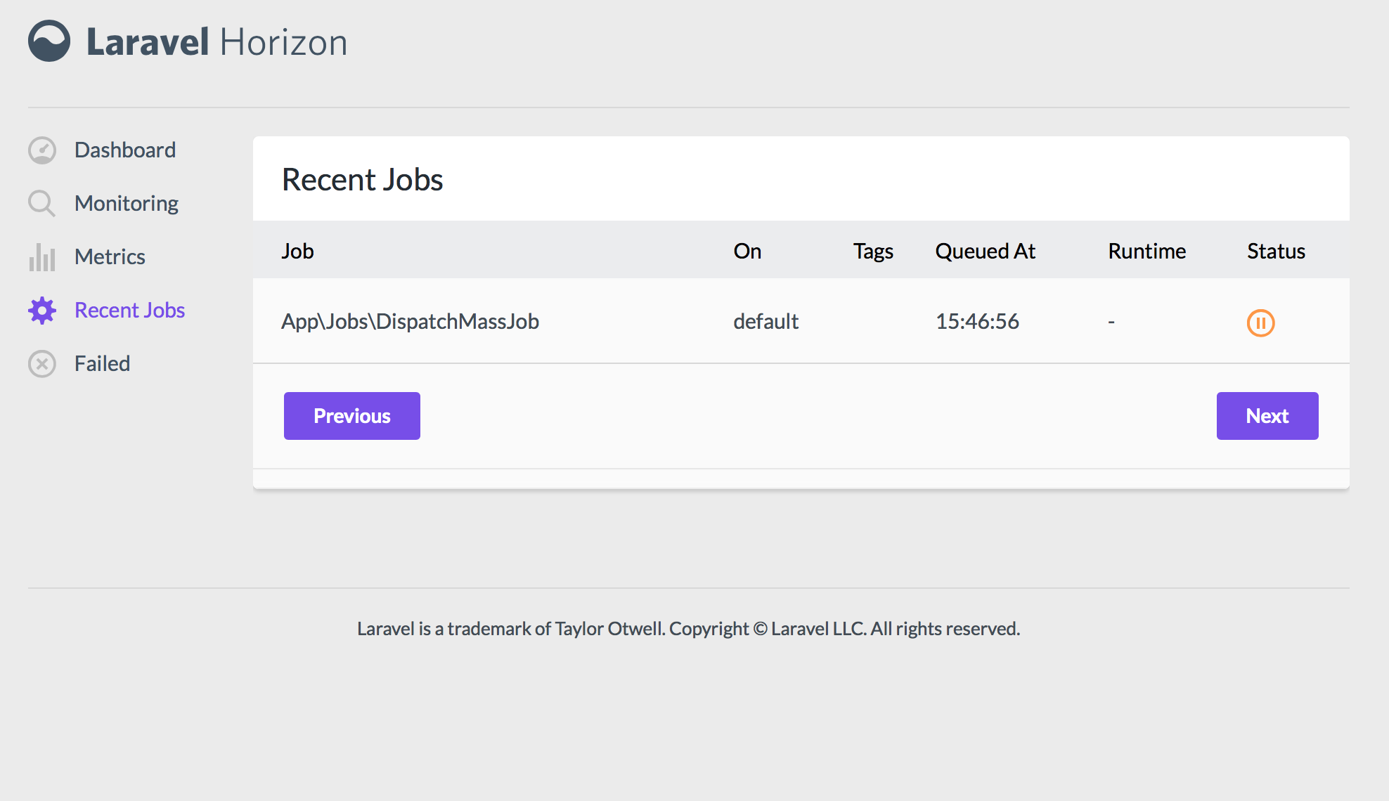 Not loading data in production, no errors. · Issue #140 · laravel/horizon · GitHub