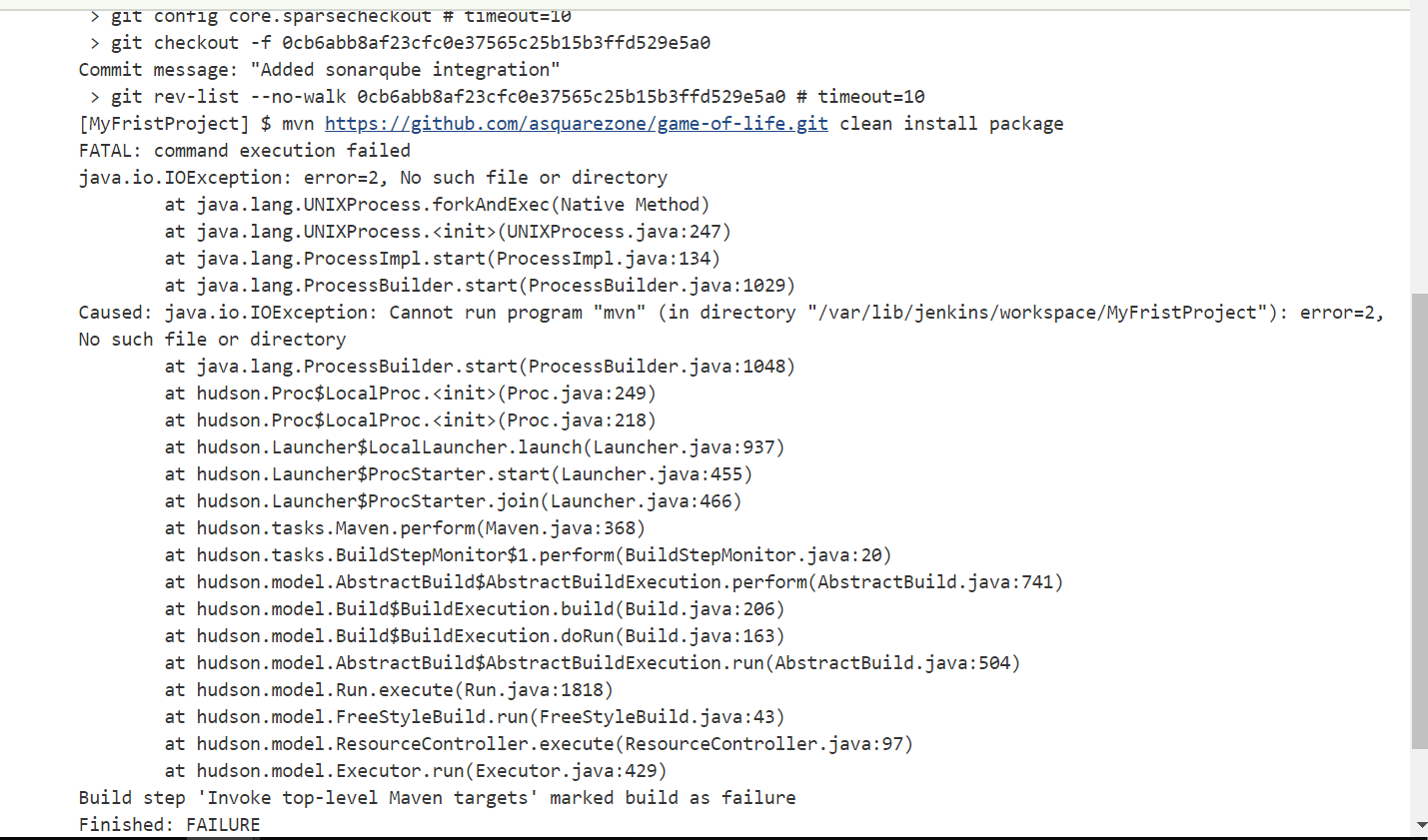 Jenkins Integration failing · Issue #499 · QT-DevOps/DevOpsIssues · GitHub