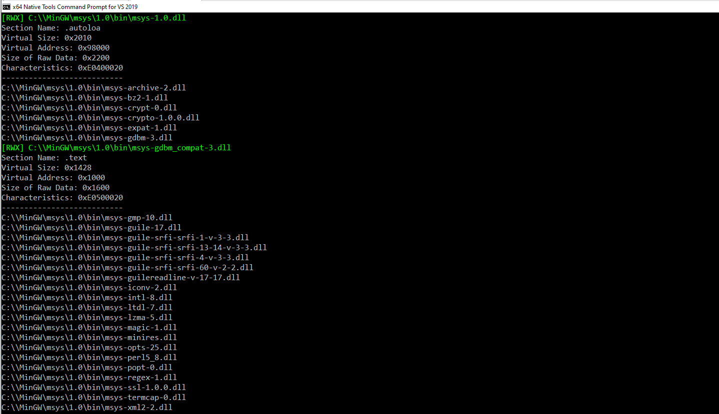 GitHub - pwnsauc3/RWXfinder: The program uses the Windows API functions to traverse through ...