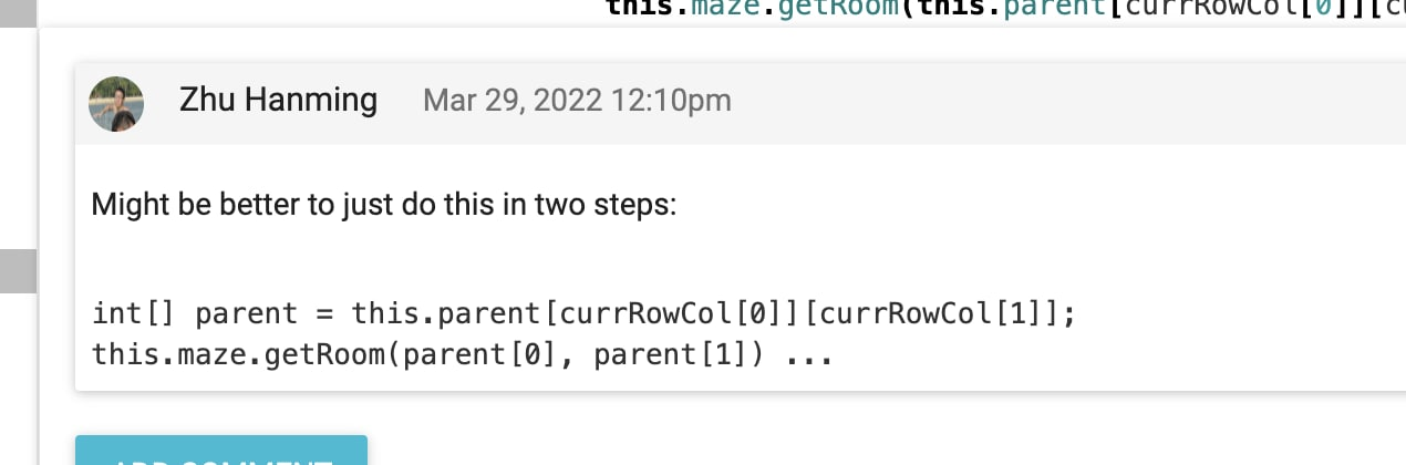 Code annotation layout · Issue #4522 · Coursemology/coursemology2 · GitHub