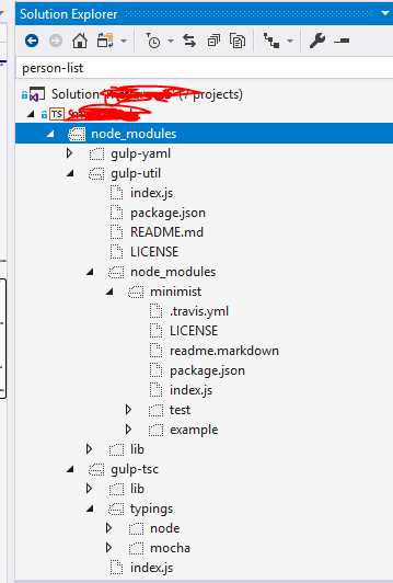 Search bar display hidden files · Issue #2062 · microsoft/nodejstools ...