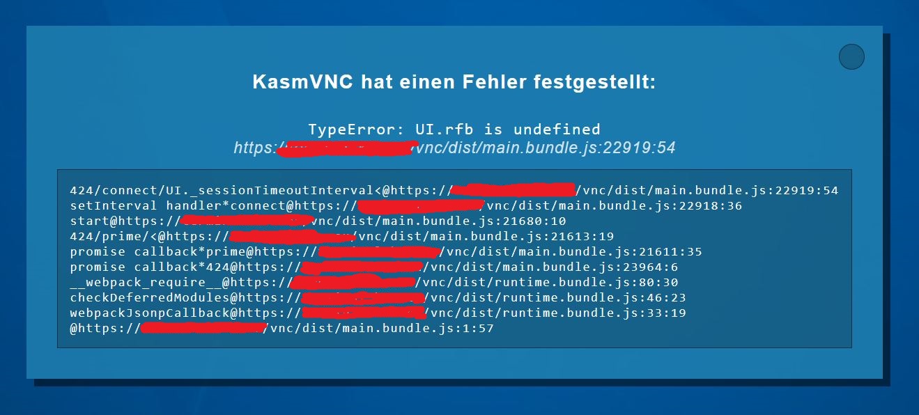 [bug] Not Able To Run Webtop Behind Apache Reverse Proxy · Issue 182 · Linuxserver Docker