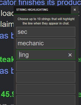 Allow spaces in Highlight String · Issue #8380 · goonstation/goonstation · GitHub