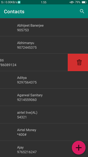 GitHub - Shreya-khandelwal/contact_app: This is a contact application. It is created in kotlin ...