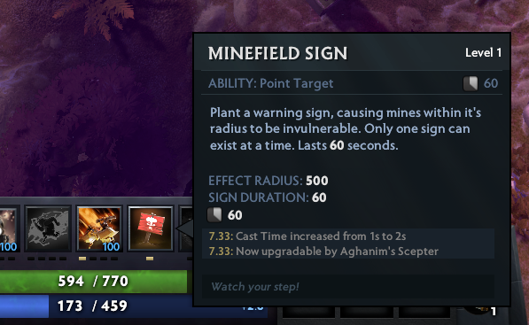 Techies innate ability uses wrong form of "its" in tooltip · Issue ...