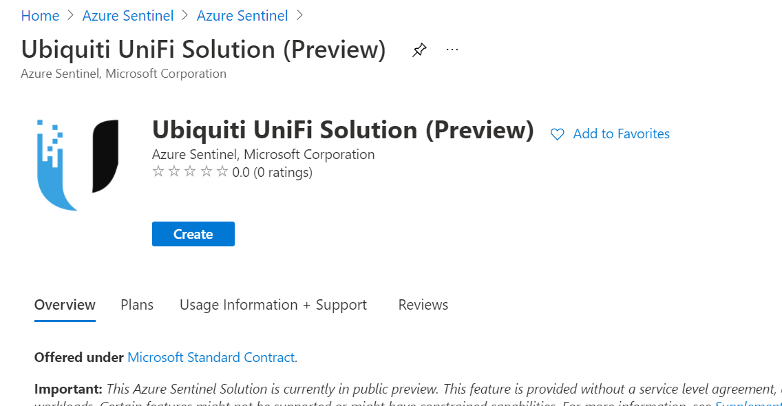 Sentinel UniFi Solution is not accepted on CSP subscriptions · Issue ...