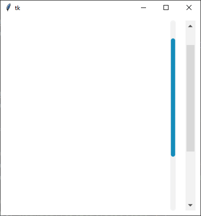 Created rounded scrollbars that can be styled with the theme colors ...