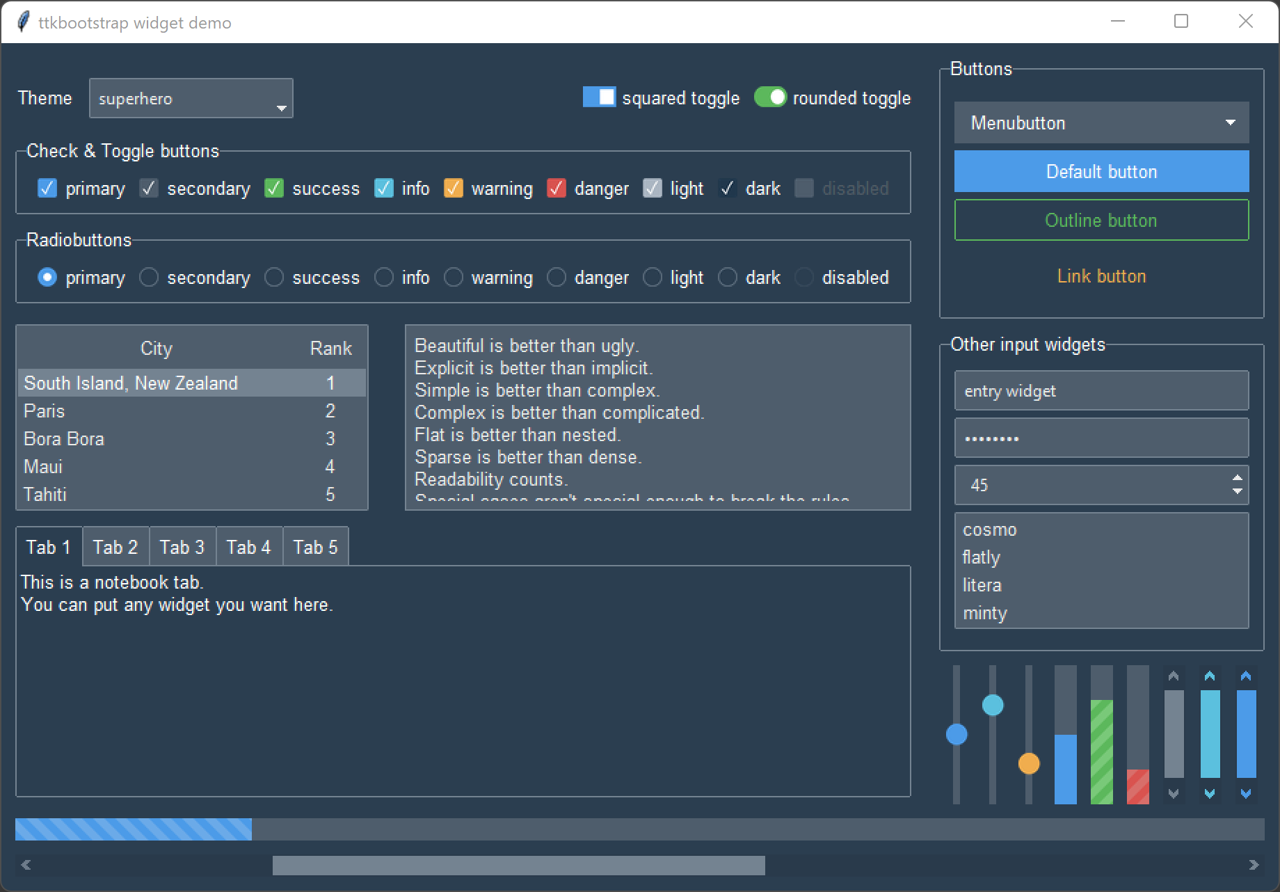 About the new Bootstyle API · israel-dryer ttkbootstrap · Discussion ...