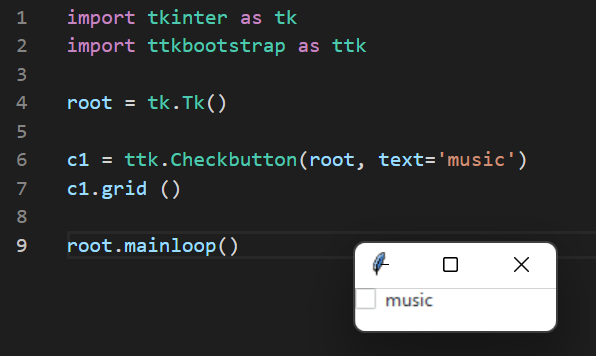 ttk.Checkbutton OSError · Issue #143 · israel-dryer/ttkbootstrap · GitHub