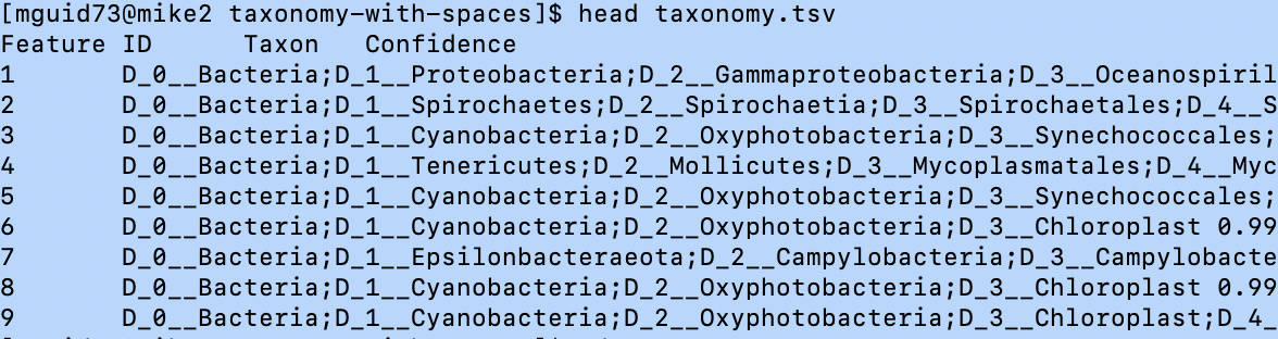 Problem with uniquesToFasta with seqtab file · Issue #899 · benjjneb/dada2 · GitHub