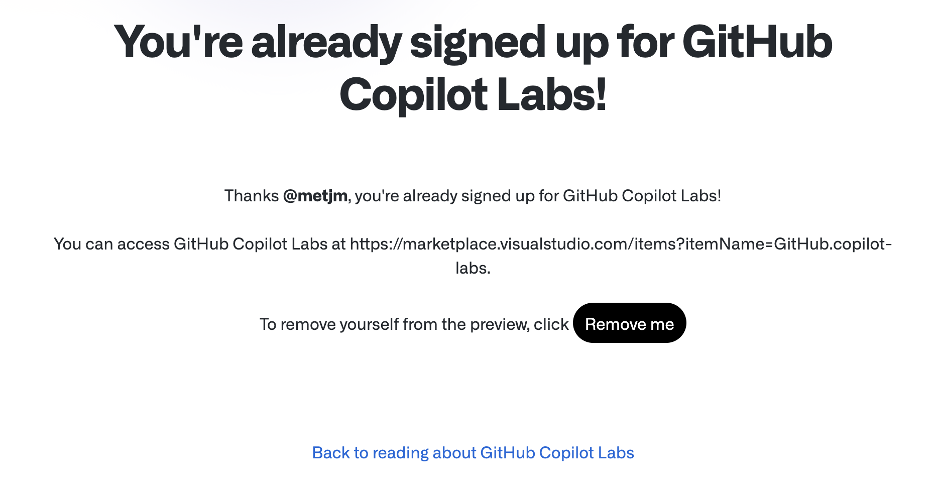 GitHub Copilot Labs launches as a new VS Code extension · community · Discussion #13901 · GitHub