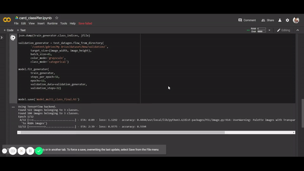 GitHub - RogueBugger/card_classifier_using_keras